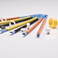 4 Easi-Clip Snap On Cable Markers - MEPSERVE FZCO